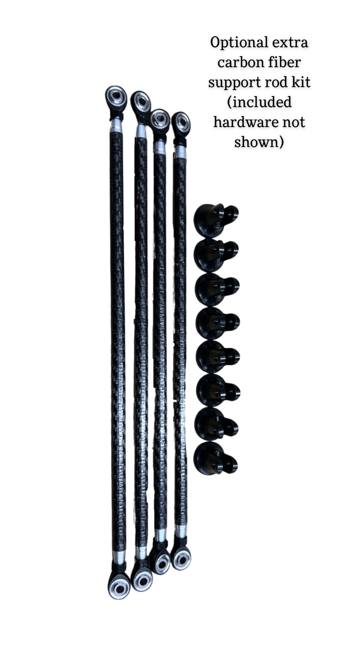 Extra carbon fiber wing support kit – Mike Thomas Fab